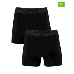 MUCHACHOMALO 2er-Set: Boxershorts in Schwarz - 53% | Gr&ouml;&szlig;e XL | Herren-waesche