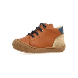 Naturino Leder-Sneakers "Romy" in Hellbraun - 47% | Gr&ouml;&szlig;e 19 | Babysneakers
