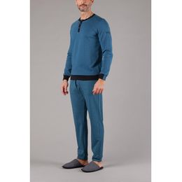 maryplaid Pyjama in Blau - 56% | Gr&ouml;&szlig;e XL | Herren-waesche