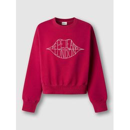 Pepe Jeans Sweatshirt "Bernis" in Rot - 31% | Gr&ouml;&szlig;e XL | Damen-sweatshirts-jacken