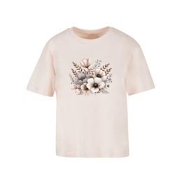 F4NT4STIC Shirt 'Blumenstrau&szlig; Boho' female Pink size XXL