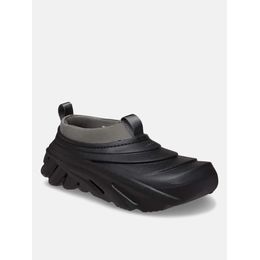 Crocs Slipper "Echo Storm" in Schwarz - 41% | Gr&ouml;&szlig;e 43/44 | Herren-schuhe-halbschuhe