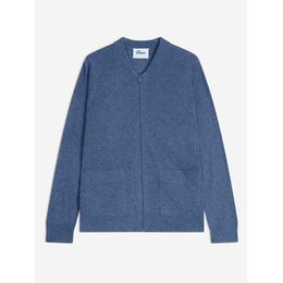 Just Cashmere Kaschmir-Cardigan "Ervie" in Blau - 61% | Gr&ouml;&szlig;e S | Damen-pullover-cardigans