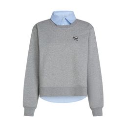 K by KARL LAGERFELD Karl Lagerfeld Sweatshirt 'Ikon' female Grey size M