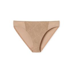 Schiesser Rioslip ' Air blickdichte Spitze ' Damen Gr&ouml;&szlig;e S beige