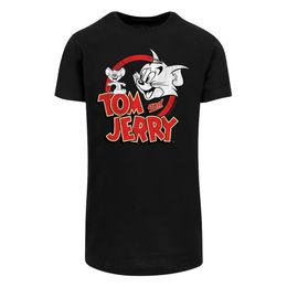 F4NT4STIC T-Shirt 'Tom and Jerry TV Serie Distressed' Herren Gr&ouml;&szlig;e L gelb / rot / schwarz / wei&szlig;