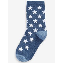 next Socken Jungen Gr&ouml;&szlig;e 16/18.5 blau / grau / wei&szlig;
