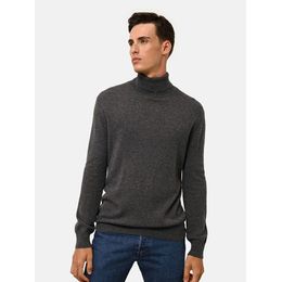 Just Cashmere Kaschmir-Rollkragenpullover "Connor" in Anthrazit - 60% | Gr&ouml;&szlig;e L | Herren-plussize