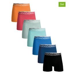 MUCHACHOMALO 7er-Set: Boxershorts in Bunt - 55% | Gr&ouml;&szlig;e S | Herren-waesche