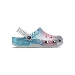 Crocs Crocs "Classic Glitter" in Grau/ Hellblau/ Rosa - 49% | Gr&ouml;&szlig;e 19/20 | Baby-badeschuh