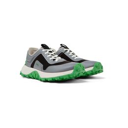 Camper Leder-Sneakers in Grau/ Gr&uuml;n - 56% | Gr&ouml;&szlig;e 36 | Damen-sneakers