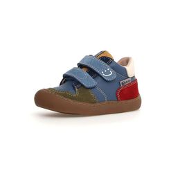 Naturino Leder-Sneakers "Finay" in Blau/ Rot - 49% | Gr&ouml;&szlig;e 21 | Babysneakers