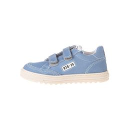 Naturino Leder-Sneakers "Ariton" in Blau - 55% | Gr&ouml;&szlig;e 25 | Kindersneakers