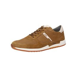 Sioux Sneaker 'Rojaro-700' Herren Gr&ouml;&szlig;e 46.5 karamell / wei&szlig;