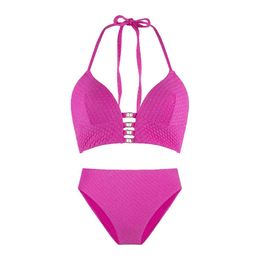 Lingadore Bikini female Pink size 90