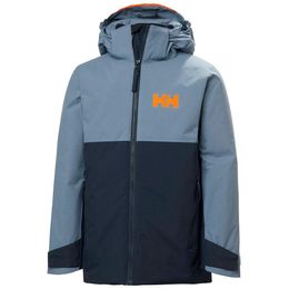 Helly Hansen Skijacke "Traverse" in Blau/ Dunkelblau - 55% | Gr&ouml;&szlig;e 140 | Kinder-outdoor-jacken