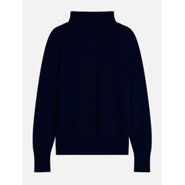 Just Cashmere Kaschmir-Rollkragenpullover in Dunkelblau - 60% | Gr&ouml;&szlig;e L | Damen-pullover-cardigans