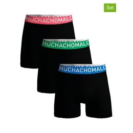 MUCHACHOMALO 3er-Set: Boxershorts in Schwarz - 56% | Gr&ouml;&szlig;e XL | Herren-waesche