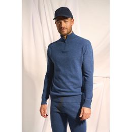 Just Cashmere Kaschmir-Cardigan "Bradley" in Blau - 65% | Gr&ouml;&szlig;e XL | Herren-pullover-cardigans
