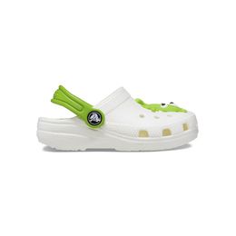Crocs Crocs "Classic Glow Alien" in Wei&szlig;/ Gr&uuml;n - 44% | Gr&ouml;&szlig;e 19/20 | Baby-badeschuh