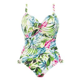 Fantasie Swim Badeanzug "Langkawi" in Wei&szlig;/ Gr&uuml;n - 63% | Gr&ouml;&szlig;e 80E | Damen-bademode