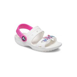 Crocs Sandalen "Classic" in Wei&szlig;/ Pink - 51% | Gr&ouml;&szlig;e 19/20 | Babysandalen
