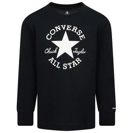 Converse Longsleeve in Schwarz - 16% | Gr&ouml;&szlig;e 110/116 | Kinder-longsleeves