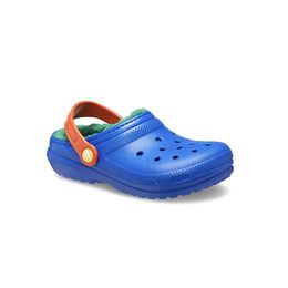 Crocs Crocs "Classic Lined" in Blau - 34% | Gr&ouml;&szlig;e 33/34 | Clogs-pantoletten-kinder