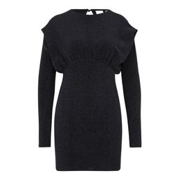 YAS Petite Kleid 'DISNA' Damen Gr&ouml;&szlig;e 34 schwarz / silber Winterkleid