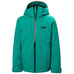 Helly Hansen Skijacke "Alpha" in Gr&uuml;n - 52% | Gr&ouml;&szlig;e 140 | Kinder-outdoor-jacken