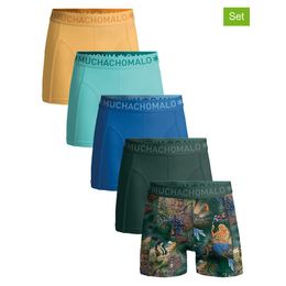 MUCHACHOMALO 5er-Set: Boxershorts in Bunt - 52% | Gr&ouml;&szlig;e XL | Herren-waesche