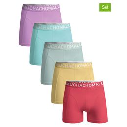MUCHACHOMALO 5er-Set: Boxershorts in Bunt - 55% | Gr&ouml;&szlig;e XL | Herren-waesche