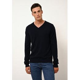 Just Cashmere Kaschmir-Pullover "Tom" in Dunkelblau - 63% | Gr&ouml;&szlig;e S | Herren-plussize