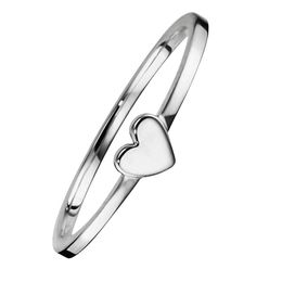 CAI Ca&iuml; Ring 'Herz, Pearl Love' female Silver size 56