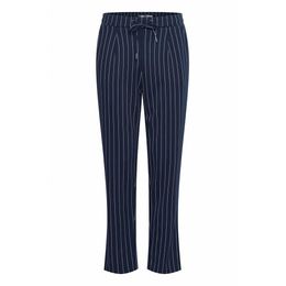 Fransa Pleat-Front Pants 'Blenda' female Blue size XXL