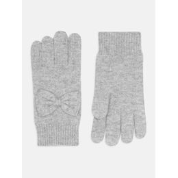 Just Cashmere Kaschmir-Handschuhe "Lucy" in Grau - 54% | Damenhandschuhe