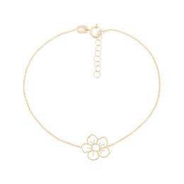 OR &Eacute;CLAT Gold-Armkette "Fleur dor&eacute;e" mit Schmuckelement - 75% | Schmuck