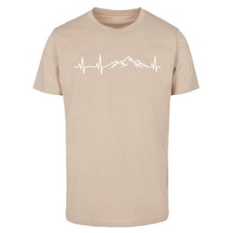 F4NT4STIC Shirt 'Mountain Heartbeat' male Beige size XXL