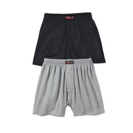 H.I.S. H.i.s Boxer shorts male Grey, Black size XXL