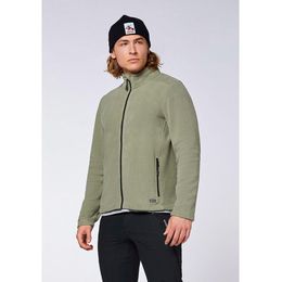 Chiemsee Fleecejacke "Pelat" in Khaki - 45% | Gr&ouml;&szlig;e L | Herren-pullover-sport