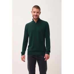 Just Cashmere Kaschmir-Pullover "Bradley" in Dunkelgr&uuml;n - 62% | Gr&ouml;&szlig;e XL | Herren-plussize