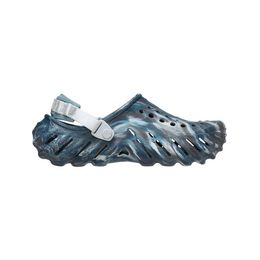 Crocs Crocs "Echo Marbled" in Blau/ Grau - 46% | Gr&ouml;&szlig;e 37/38 | Damen-pantoletten