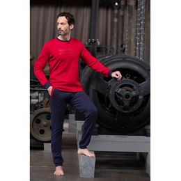 maryplaid Pyjama in Rot/ Dunkelblau - 60% | Gr&ouml;&szlig;e XL | Herren-waesche