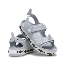 Crocs Sandalen "Cruiser Shark" in Grau - 47% | Gr&ouml;&szlig;e 19/20 | Babysandalen