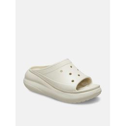 Crocs Pantoletten "Crush" in Creme - 28% | Gr&ouml;&szlig;e 42/43 | Damen-pantoletten