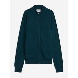 Just Cashmere Kaschmir-Cardigan in Petrol - 56% | Gr&ouml;&szlig;e L | Herren-pullover-cardigans