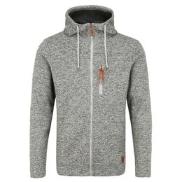 Blend Fleecejacke 'Pinheiro' Herren Gr&ouml;&szlig;e XL braun / grau / schwarz