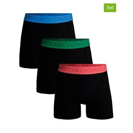 MUCHACHOMALO 3er-Set: Boxershorts in Schwarz - 56% | Gr&ouml;&szlig;e XL | Herren-waesche