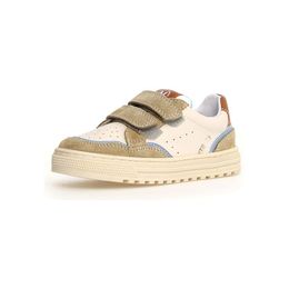 Naturino Leder-Sneakers "Ariton" in Beige/ Khaki - 50% | Gr&ouml;&szlig;e 24 | Babysneakers