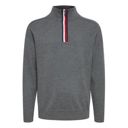 FQ1924 Pullover 'Kyle' Herren Gr&ouml;&szlig;e XXXL nachtblau / grau / rot / wei&szlig;